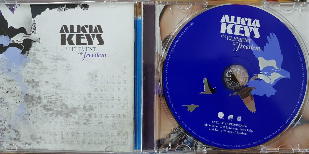 (CD) The Element Of Freedom , Alicia Keys, Hobbies & Toys, Music ...
