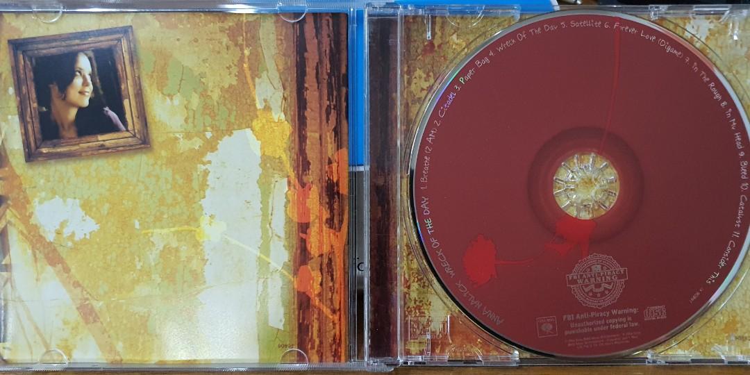 Cd Wreck Of The Day Anna Nalick Hobbies And Toys Music And Media Cds