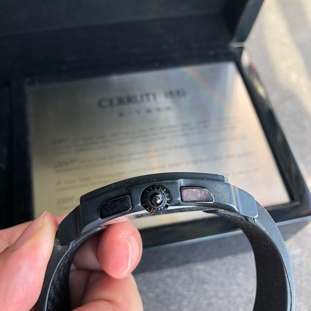Cerruti 1881 Hitman Black Sports Chronograph Watch (Limited Edition ...