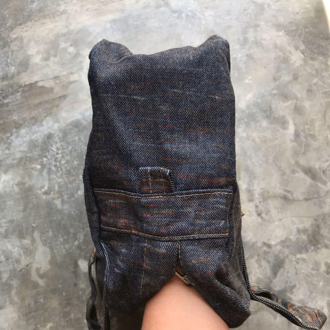 chevignon denim bag in indigo blue, Men's Fashion, Bags, Belt bags ...