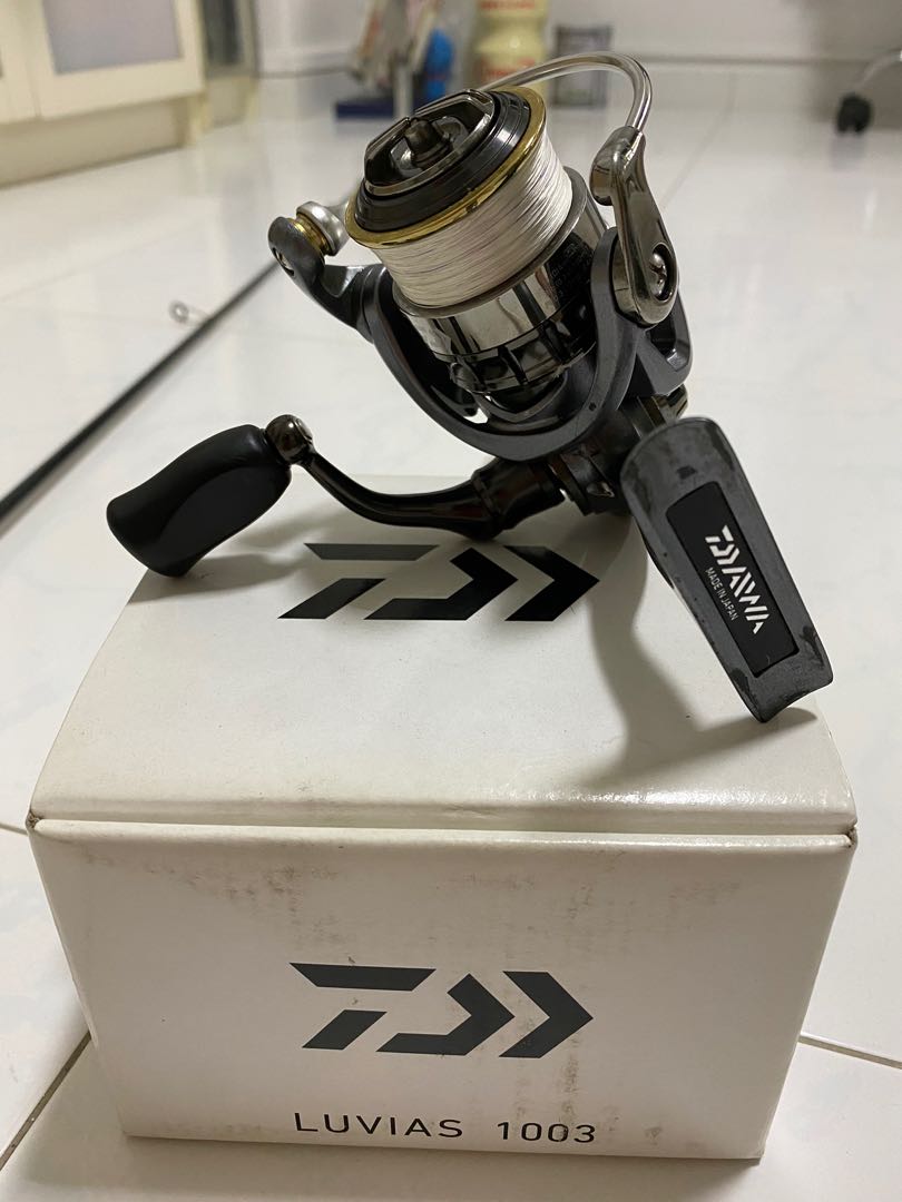 Daiwa Luvias 1003 + Daiwa Ardito rod, Sports Equipment, Fishing on Carousell
