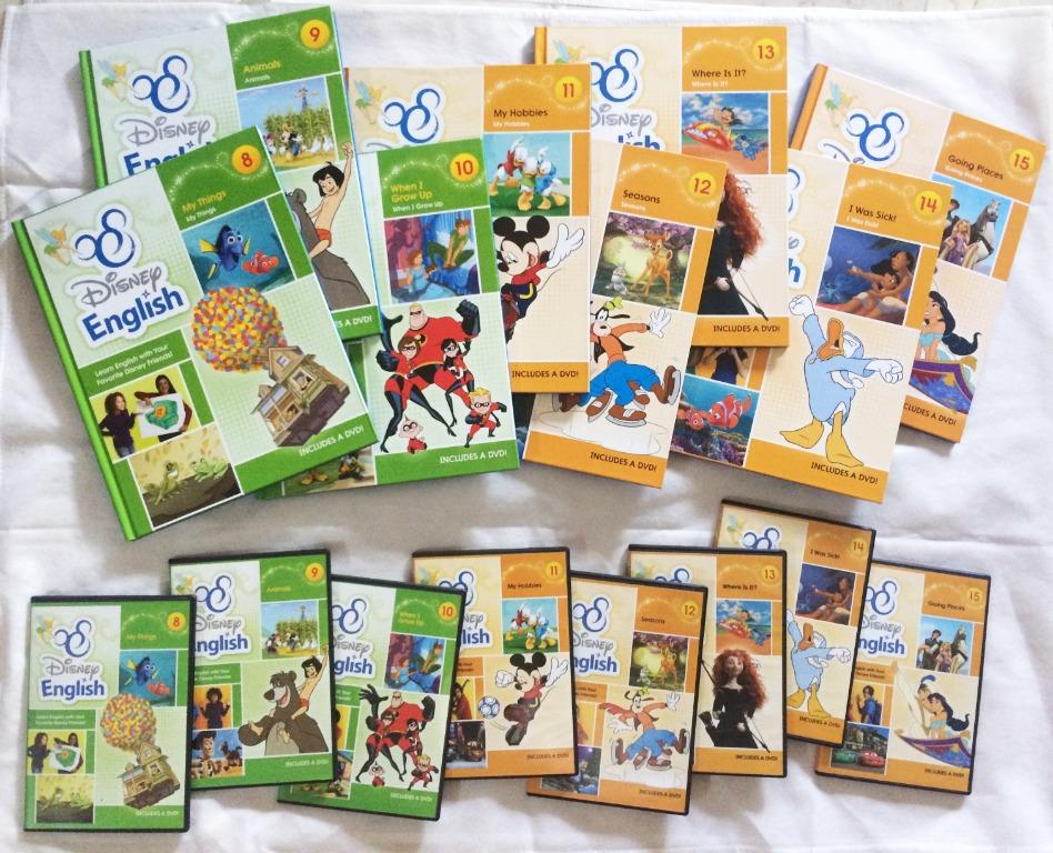 Disney Educational English Grolier Interactive Books and DVDs (complete ...
