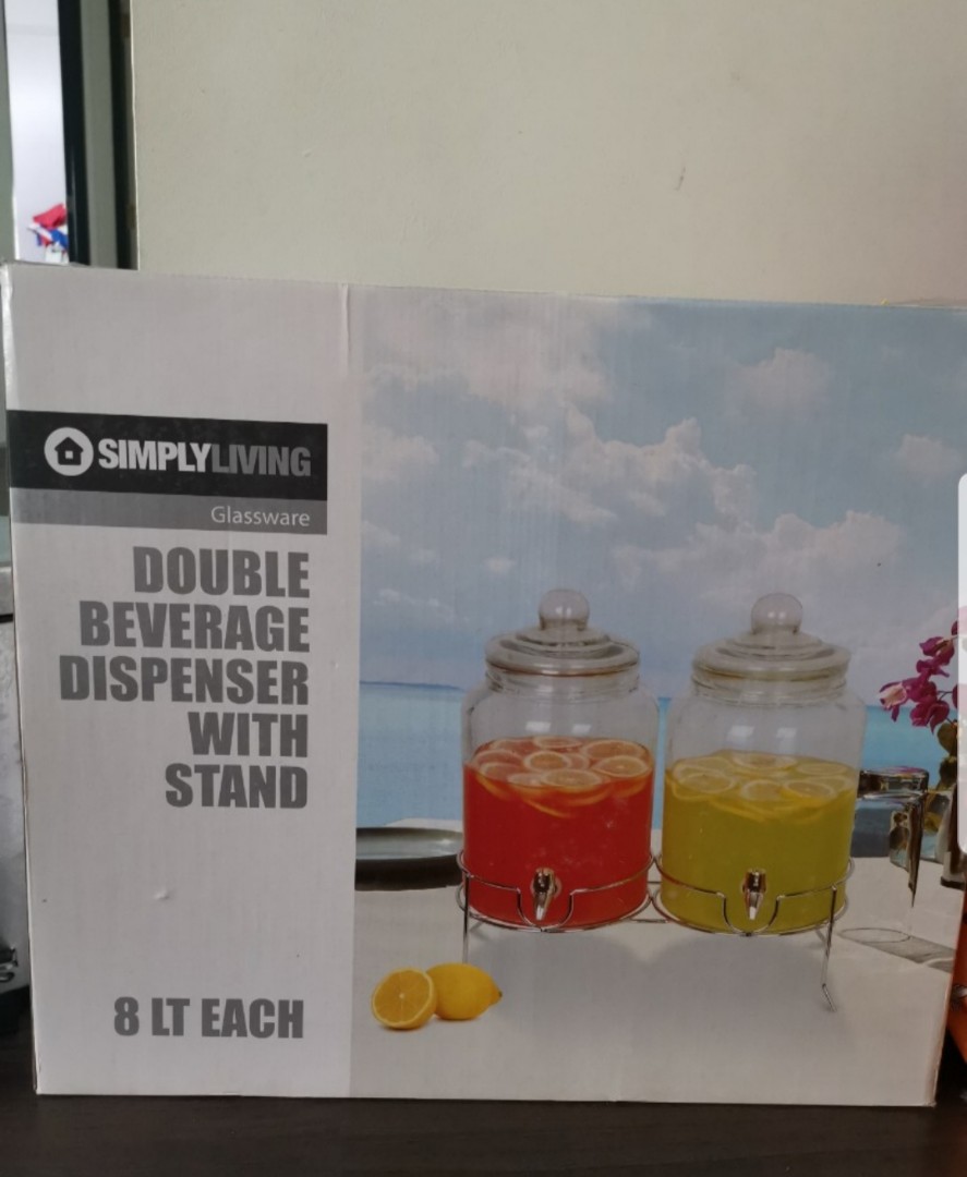 Double Beverage Dispenser with Stand, TV & Home Appliances, Kitchen ...