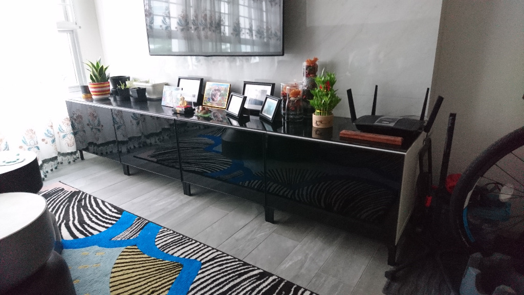 Ikea Besta, DIY TV console for TV wall feature, 1 set, Furniture & Home ...