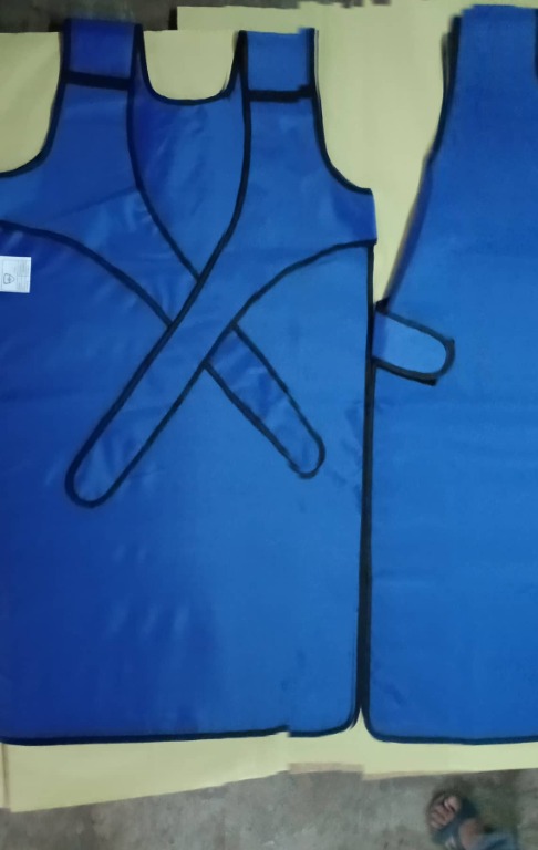 Lead gown with thyroid 0.25mmPb, Women's Fashion, Dresses & Sets, Sets ...