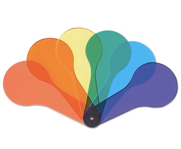 LEARNING RESOURCES COLOR PADDLES COLOUR TODDLER TOY GIFT HOMESCHOOL ...