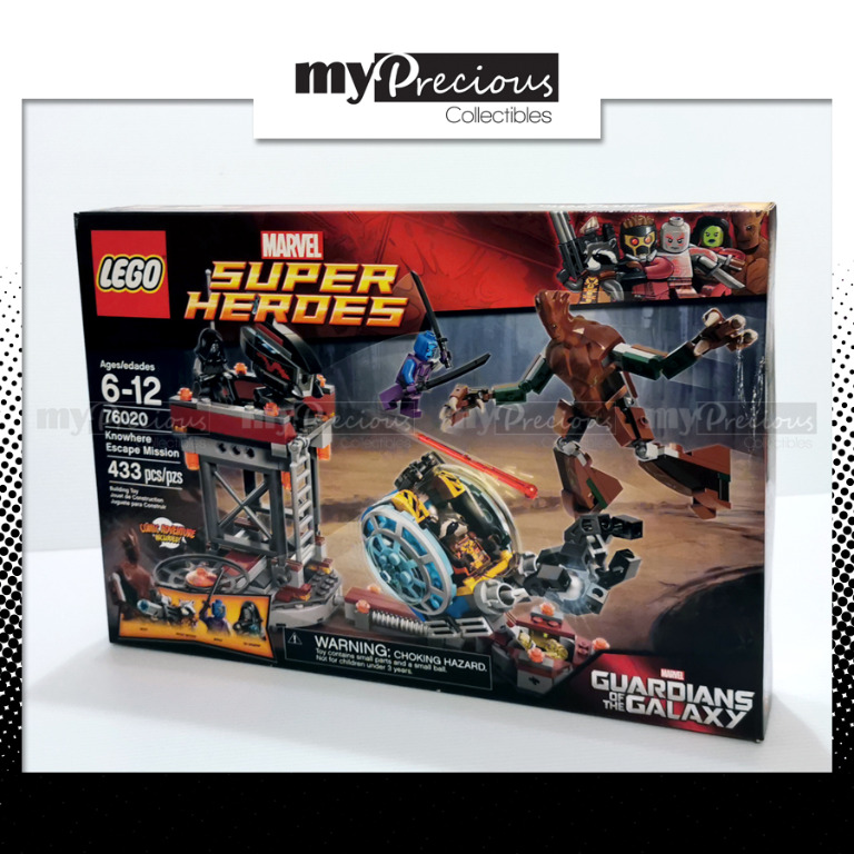Lego Marvel Super Heroes 76020 Knowhere Escape Mission Guardians of the ...