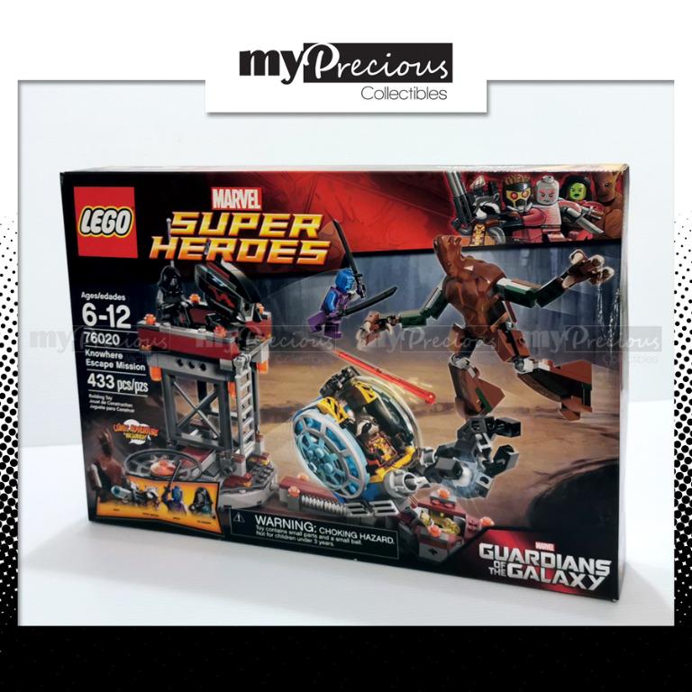 Lego Marvel Super Heroes 76020 Knowhere Escape Mission Guardians of the ...