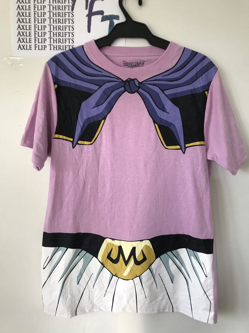 Majin Buu Shirt DBZ Auth Merch, Men's Fashion, Tops & Sets, Tshirts ...