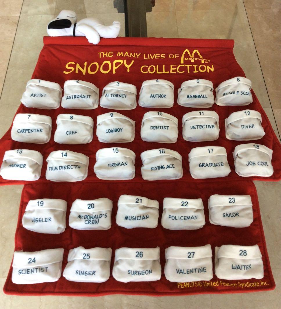 Vintage - The Many Lives of Snoopy Collection, Hobbies & Toys, Toys ...