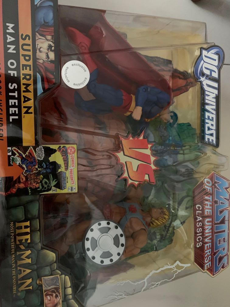 Masters of the Universe Classics MOTU vs DC Superheroes, Hobbies & Toys ...