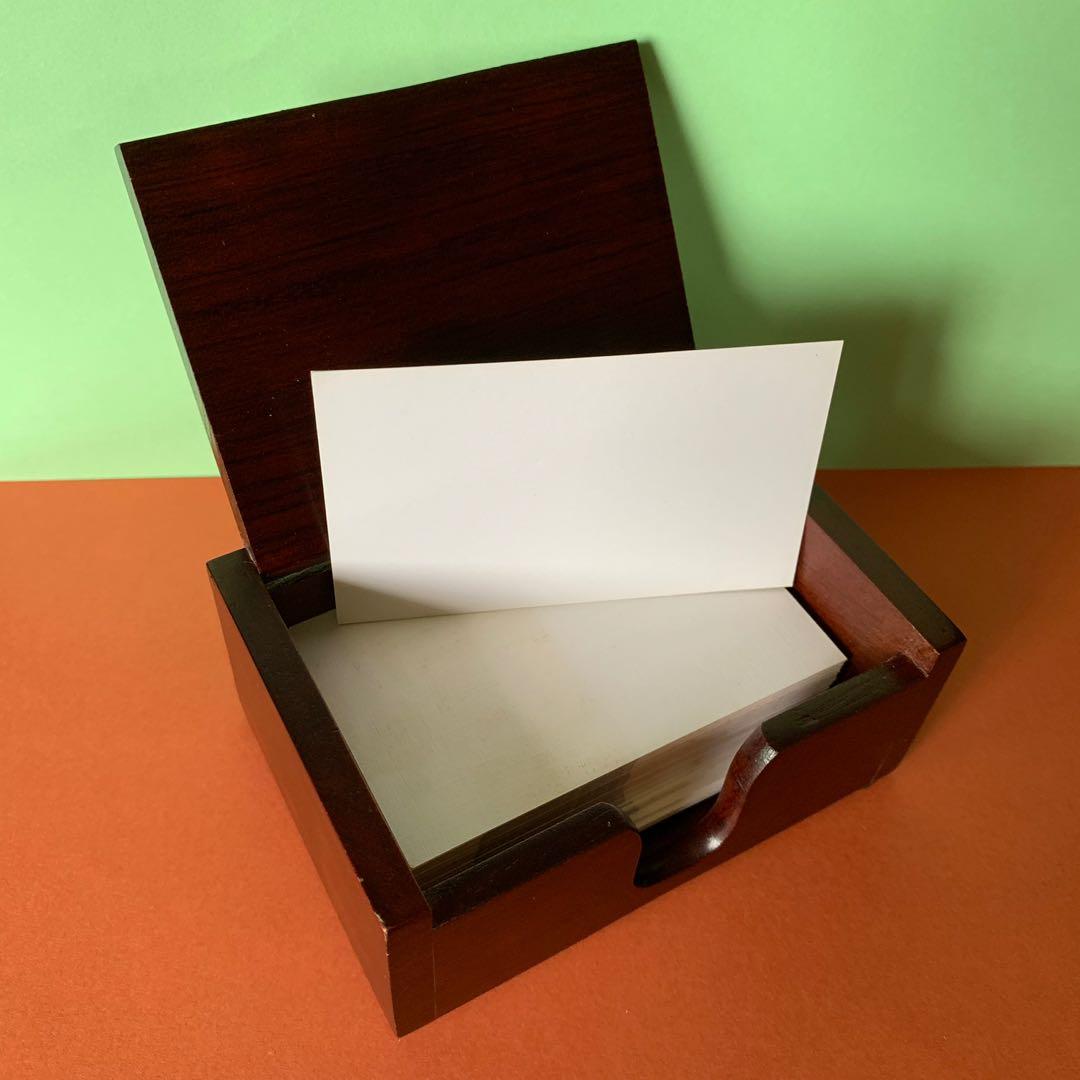 Namecard Box, Hobbies & Toys, Stationery & Craft, Stationery & School ...