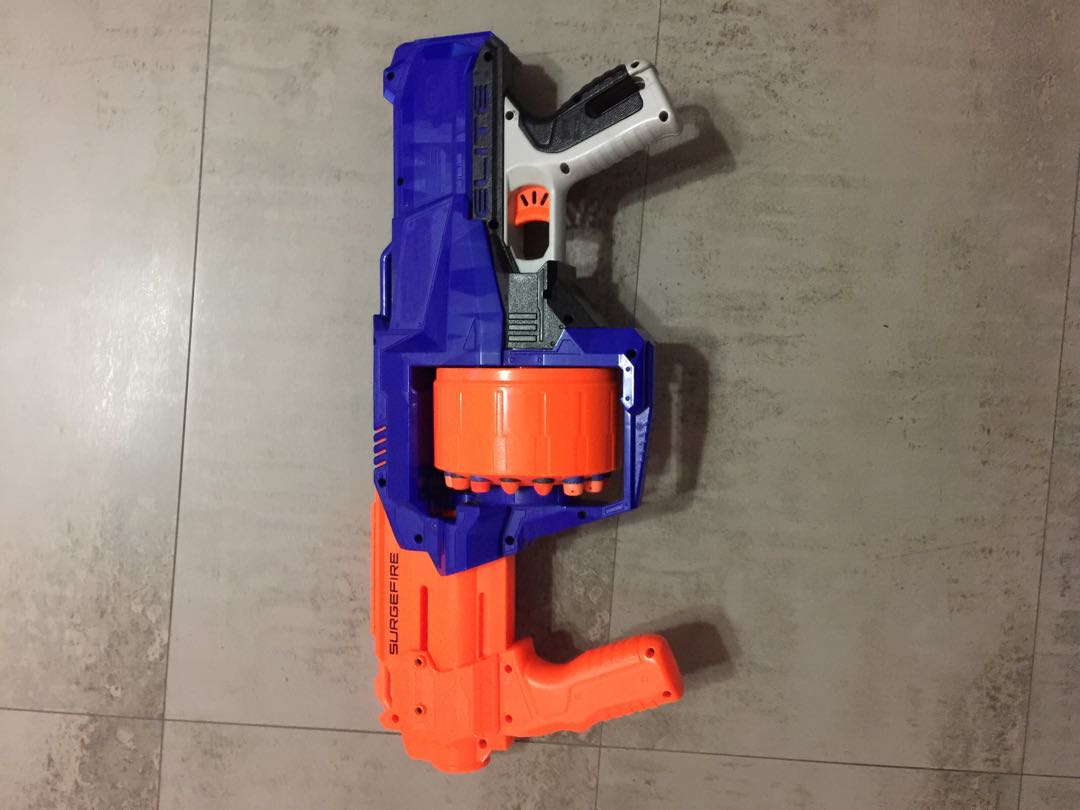 Nerf Surgefire, Hobbies & Toys, Toys & Games on Carousell