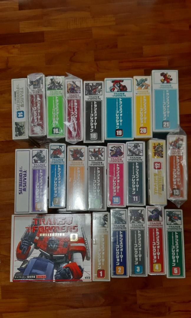 NEW/Unopened (Complete Set) Transformer Book Reissue Collection, Takara ...