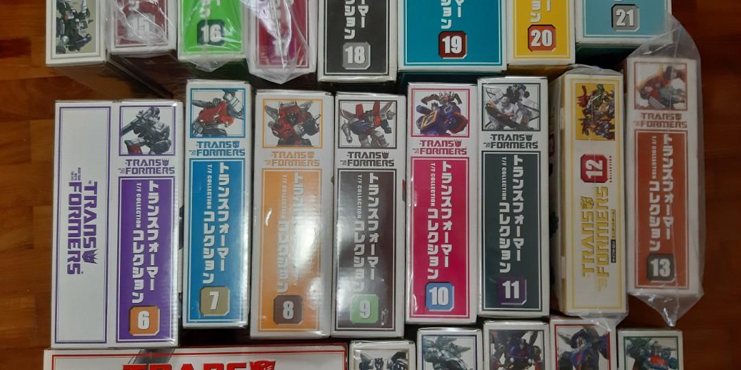 NEW/Unopened (Complete Set) Transformer Book Reissue Collection, Takara ...