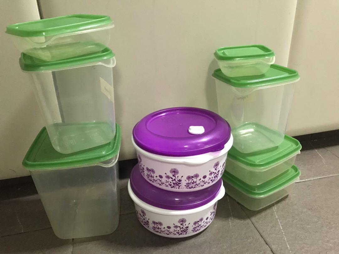 Plastic Container, Furniture & Home Living, Kitchenware & Tableware ...