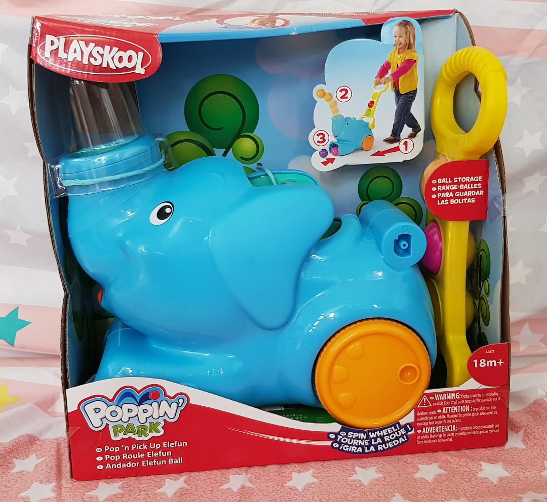 Playskool Pop n Pick Up Elefun, Babies & Kids, Infant Playtime on Carousell