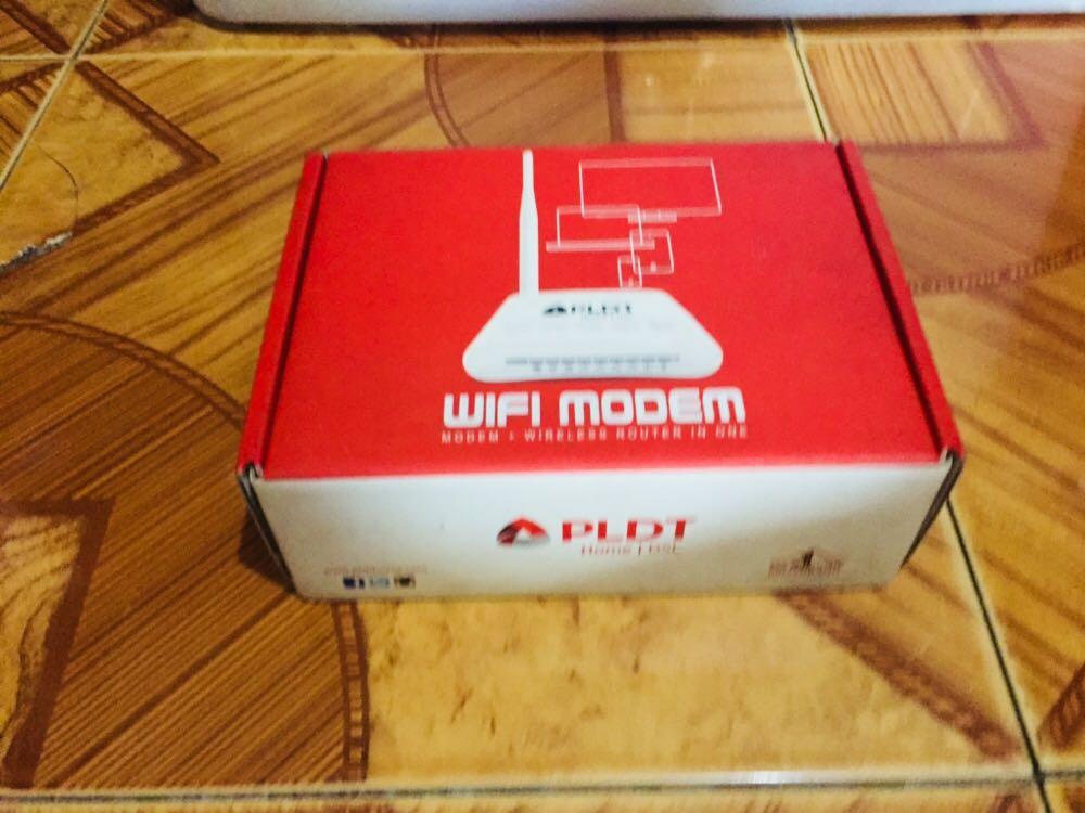 PLDT Telephone/Modem Set, Computers & Tech, Parts & Accessories ...