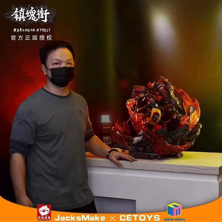 [PO] JACKSMAKE x CETOYS Rakshasa Street Statue, Hobbies & Toys, Toys ...