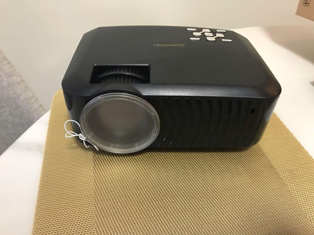 Portable LED projector, TV & Home Appliances, TV & Entertainment ...