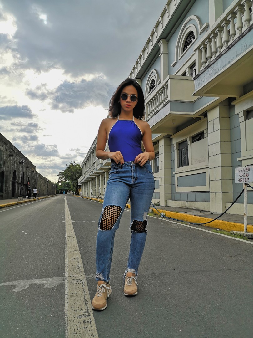 Pre-loved Net Pants, Women's Fashion, Bottoms, Other Bottoms on Carousell