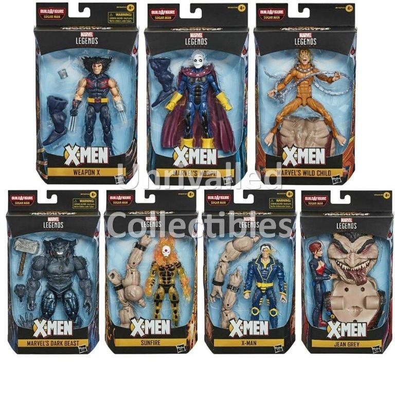[In Hand] Hasbro Marvel Legends 6 inches scale – X-Men Age Of Apocalypse AoA Series BAF Sugar ...
