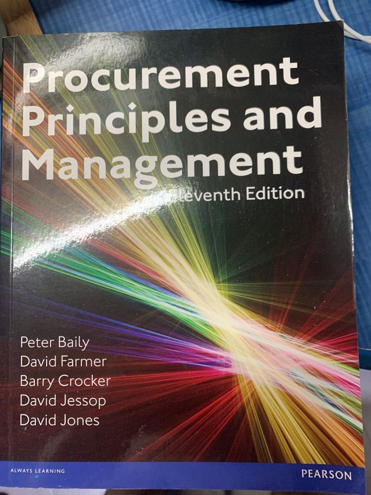 Procurement principles and management, Computers & Tech, Office ...