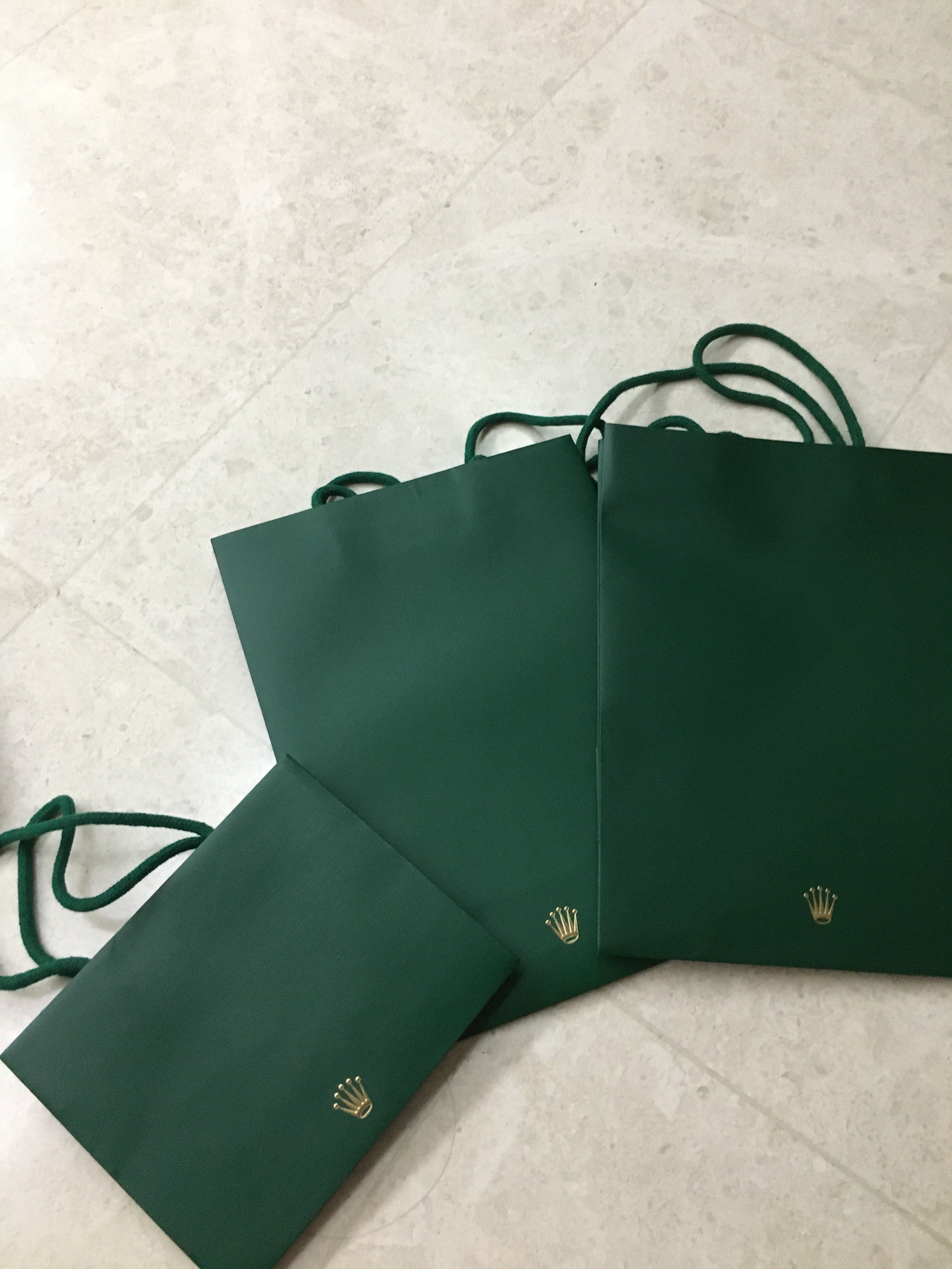 Rolex paper bag, Luxury, Watches on Carousell