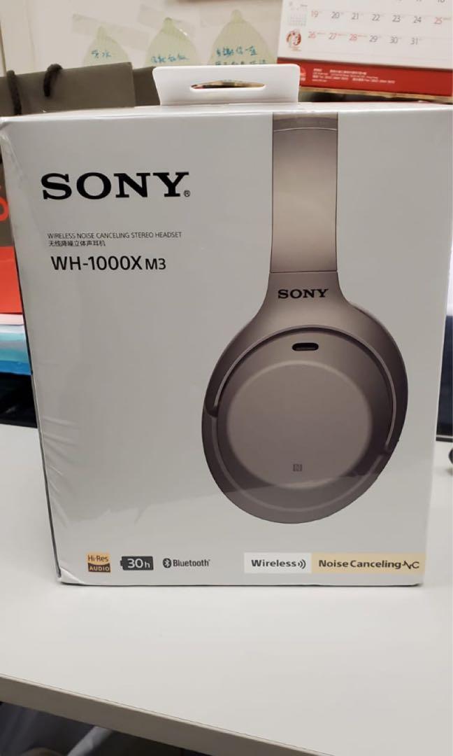 Sony WH-1000X M3, 音響器材, 頭戴式/罩耳式耳機 - Carousell