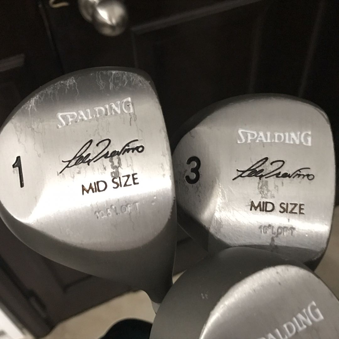 Spalding ‘Lee Trevino’ Driver & Fairway Woods Men’s R/H, Sports ...