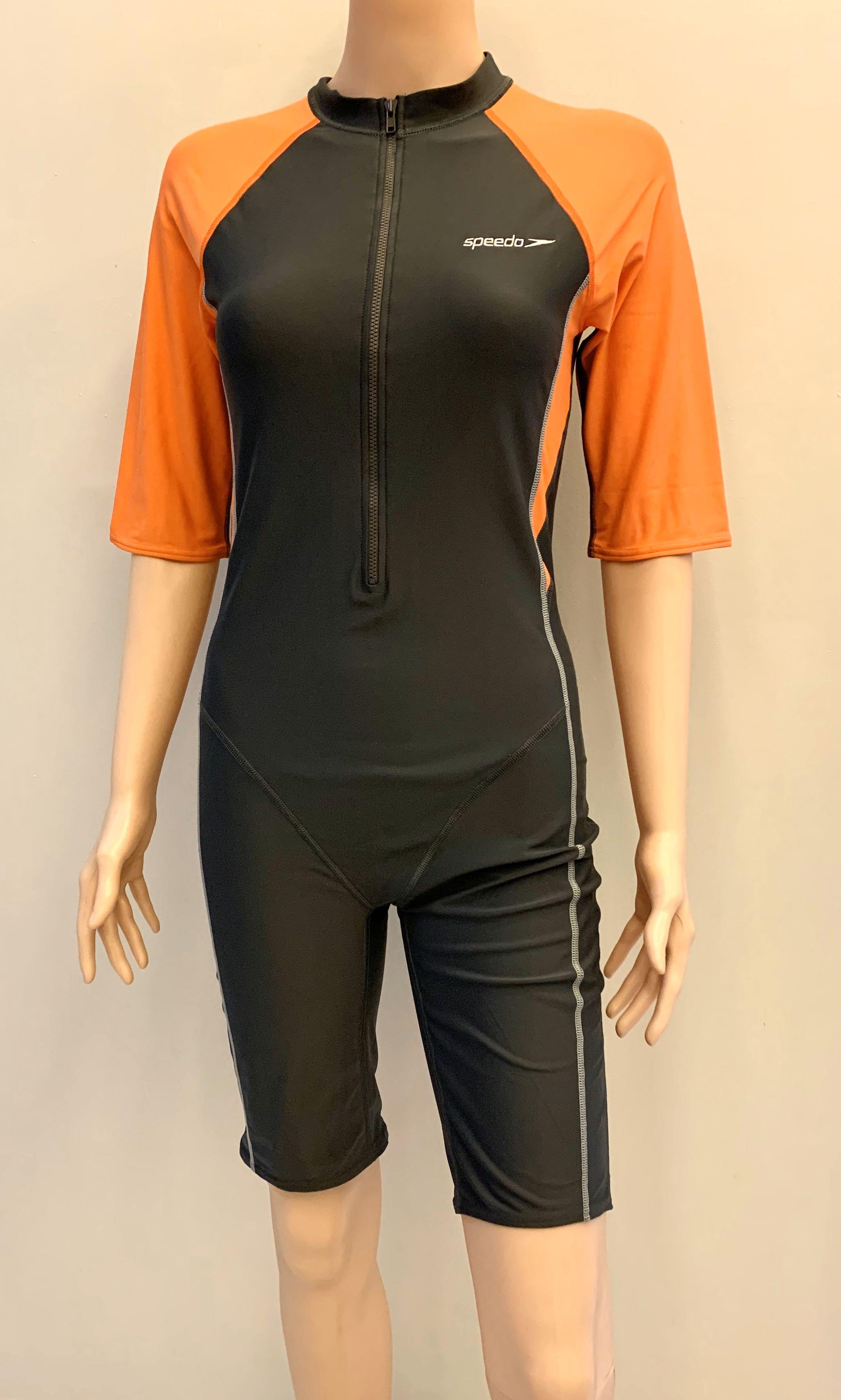 Speedo Rashguard onepiece/authentic, Women's Fashion, Swimwear, Rash ...