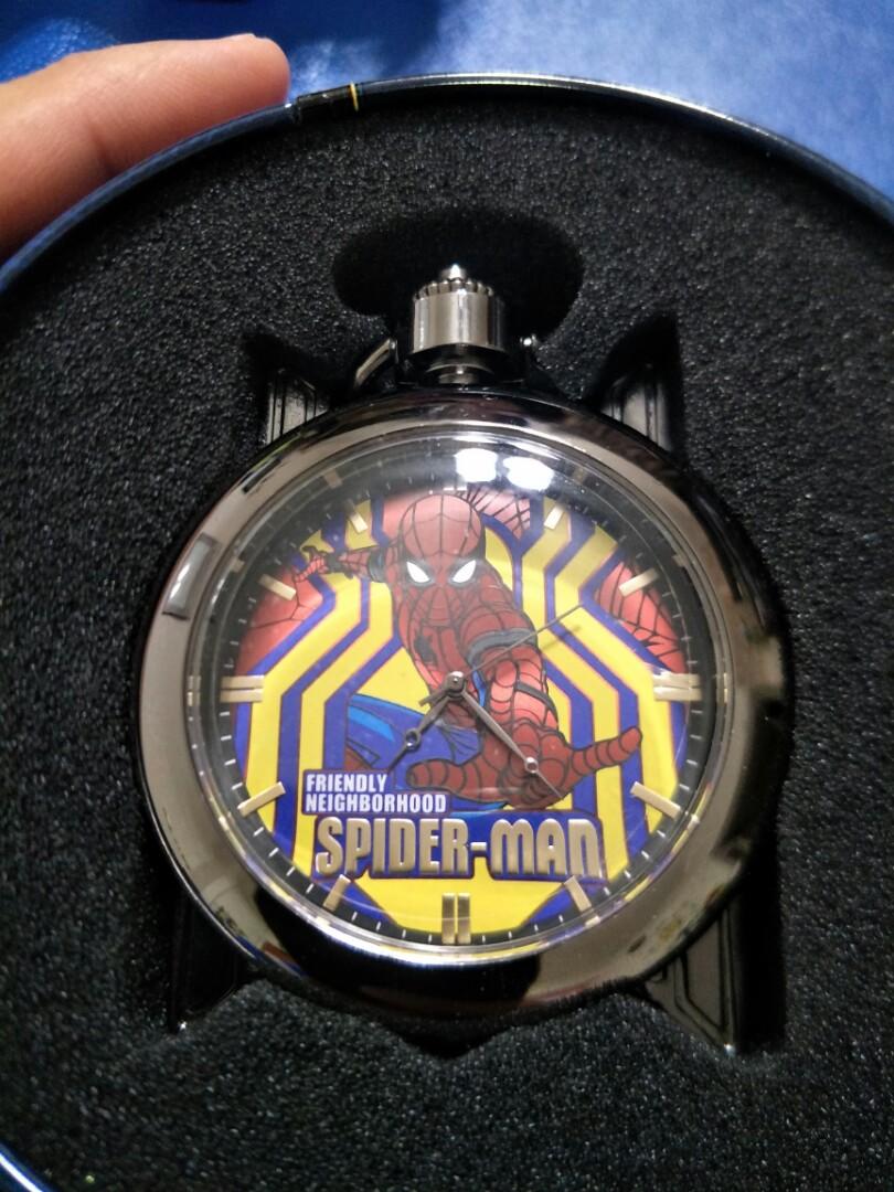 Spider man pocket watch. No way home. Tobera catching game, Hobbies ...