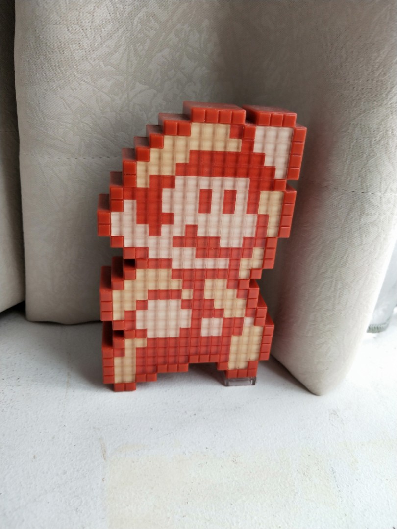 Super Mario Pixel Pals Light Up Lamp, Hobbies & Toys, Toys & Games on ...