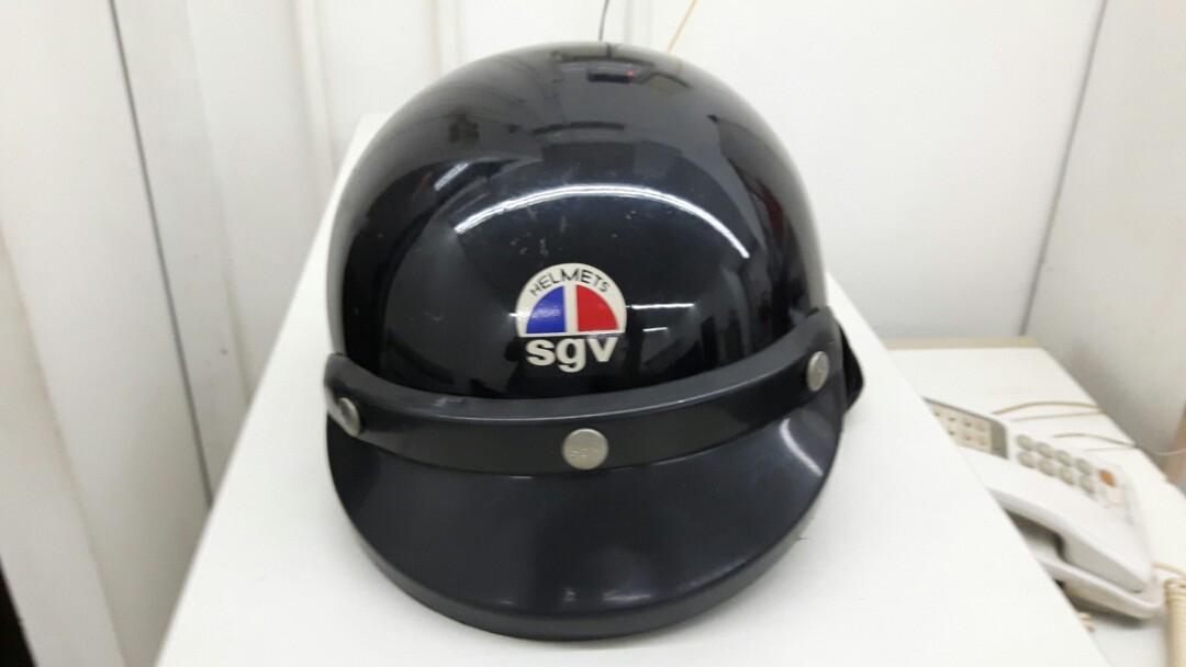 Vintage SGV helmet, Motorcycles, Motorcycle Apparel on Carousell