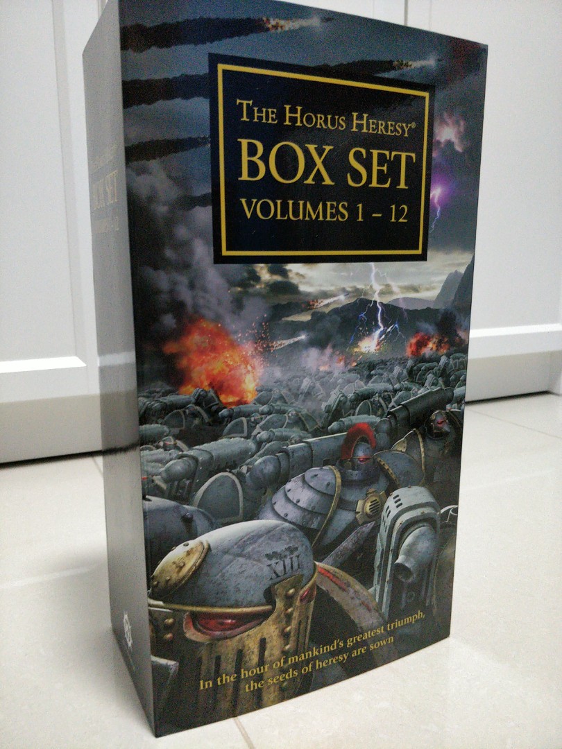 Warhammer 40,000: The Horus Heresy Volumes 1-12 Box Set, Hobbies & Toys ...