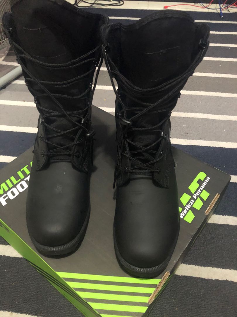 Wellco Peruana Military Boots, Men's Fashion, Footwear, Boots on Carousell