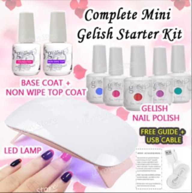 [ Many Stocks ] Complete Crown Gelish Kit for starters! Walk-in ...