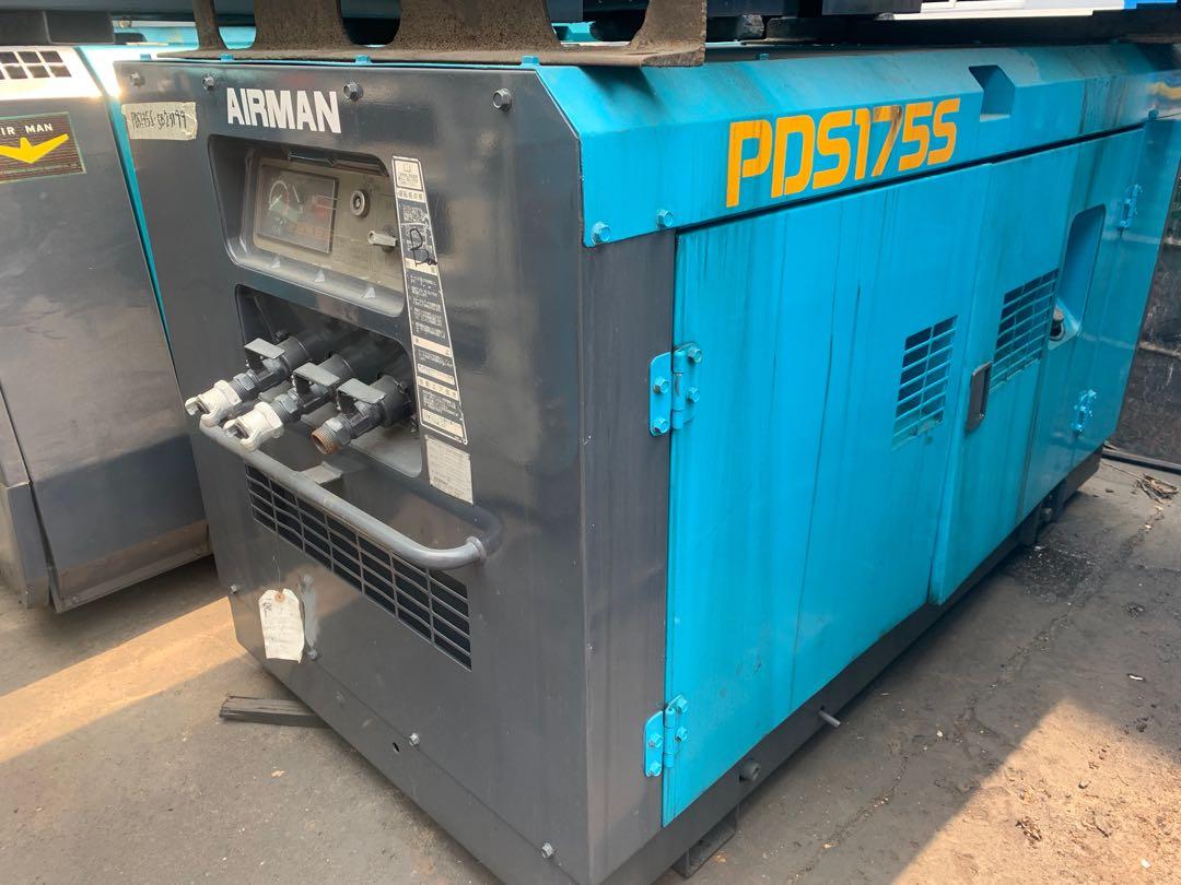 Airman 175 cfm air compressors, Commercial & Industrial, Construction ...