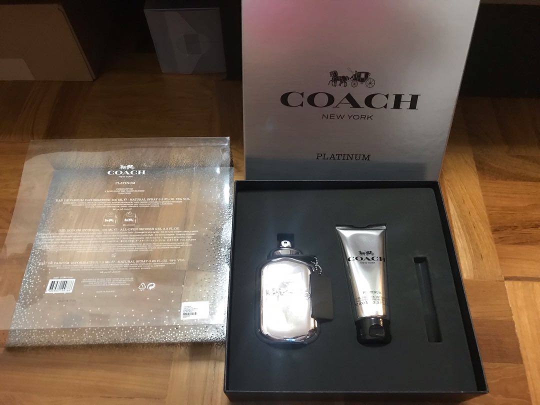 AUTHENTIC COACH PERFUME GIFT SET, Beauty & Personal Care, Men's ...