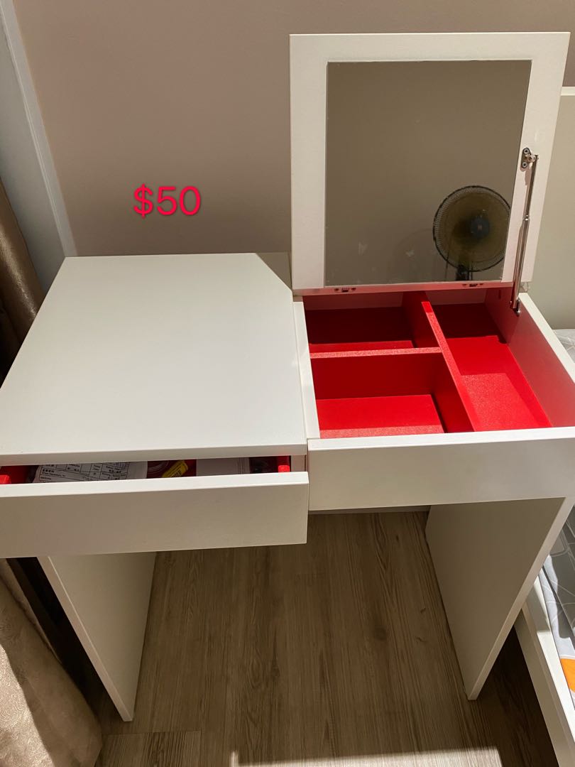 BRIMNES Dressing Table From IKEA, Furniture & Home Living, Furniture ...