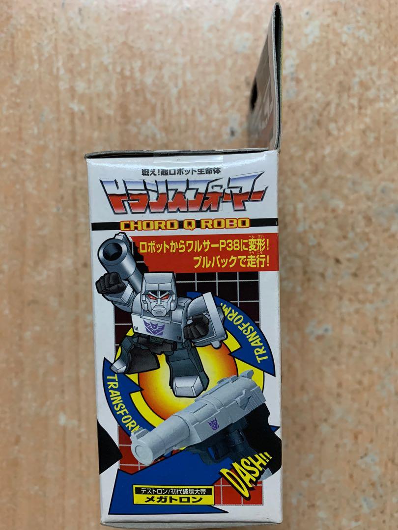 Choro-Q Robo チョロQ Q版車仔 Transformers 變形金剛 - Megatron 麥加登, 興趣及遊戲, 玩具 & 遊戲類 - Carousell