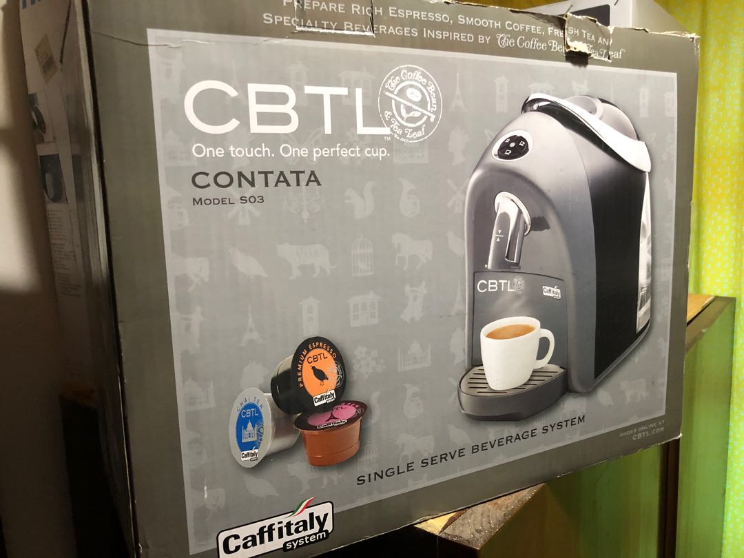 Coffee Machine CBTL Contata, TV & Home Appliances, Kitchen Appliances ...