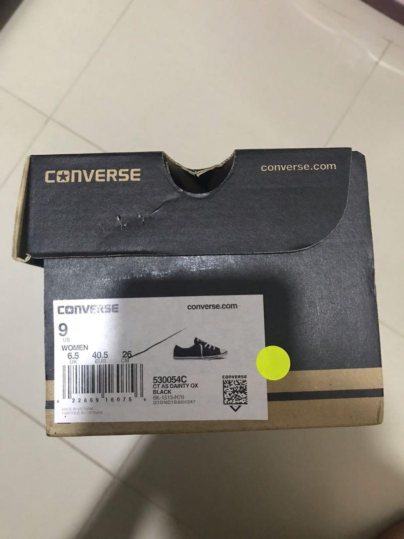 converse chuck taylor all star dainty GS basic canvas ox sneakers low ...