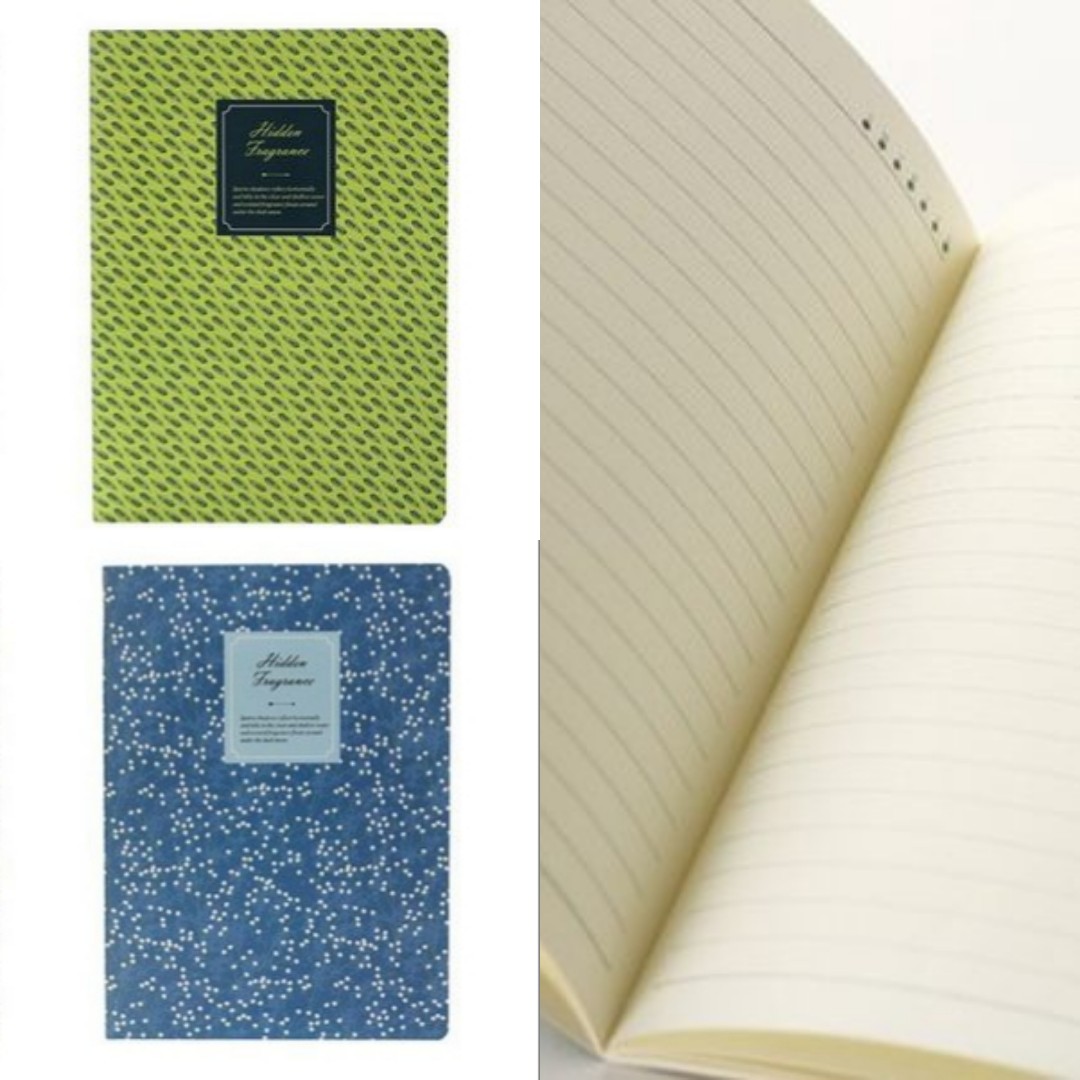 Hidden Fragrance notebook art fashion creative stationery diary journal ...