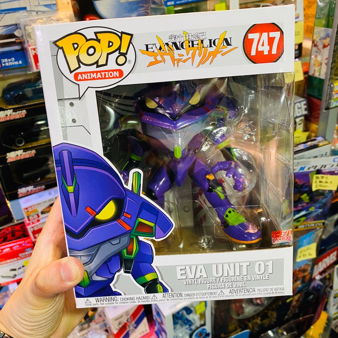 Funko Pop! Animation: Evangelion - EVA Unit 01 Vinyl Figure 新世紀福音戰士 初號機 ...