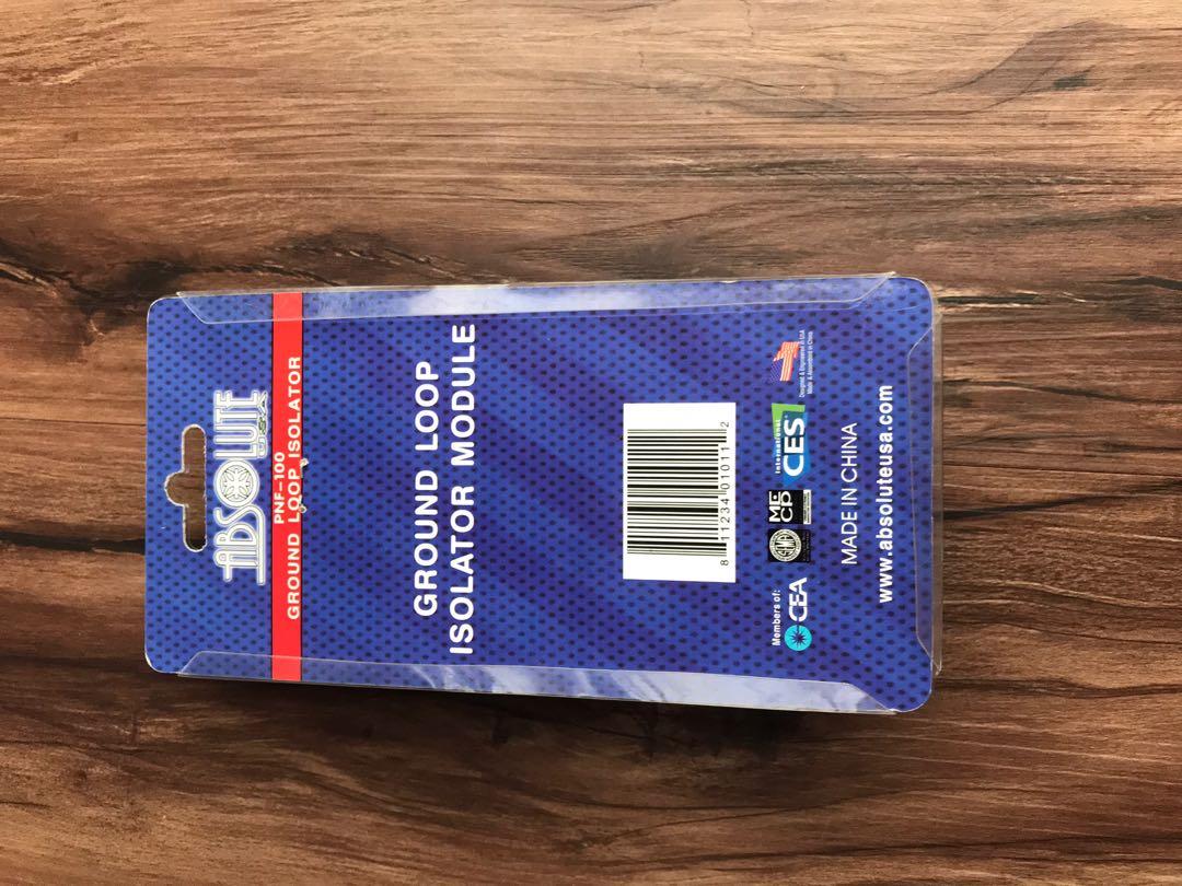 Ground Loop Isolator Module Noise Electronics Audio On Carousell