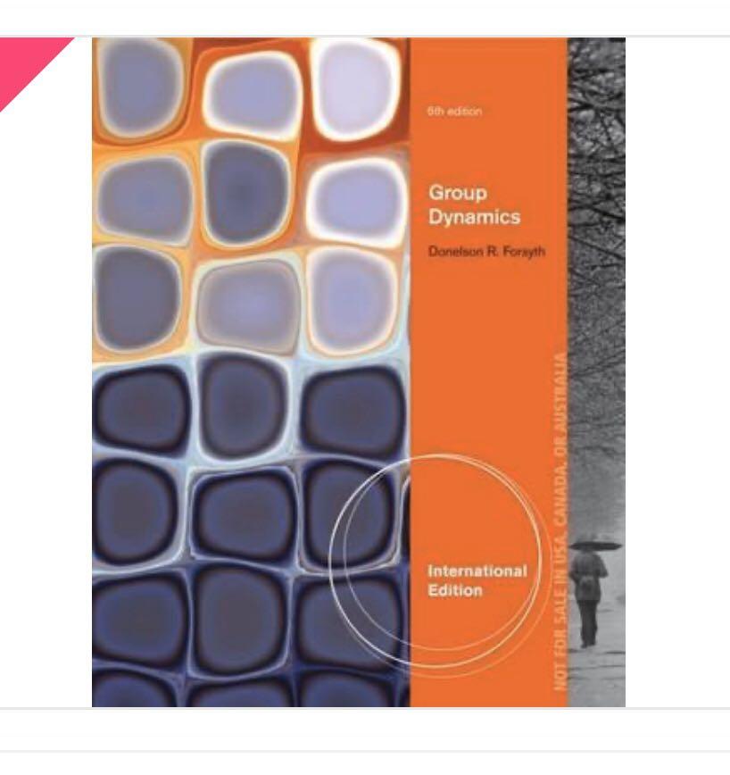 HRM263 Group Dynamics Textbook (International Edition), Hobbies & Toys ...