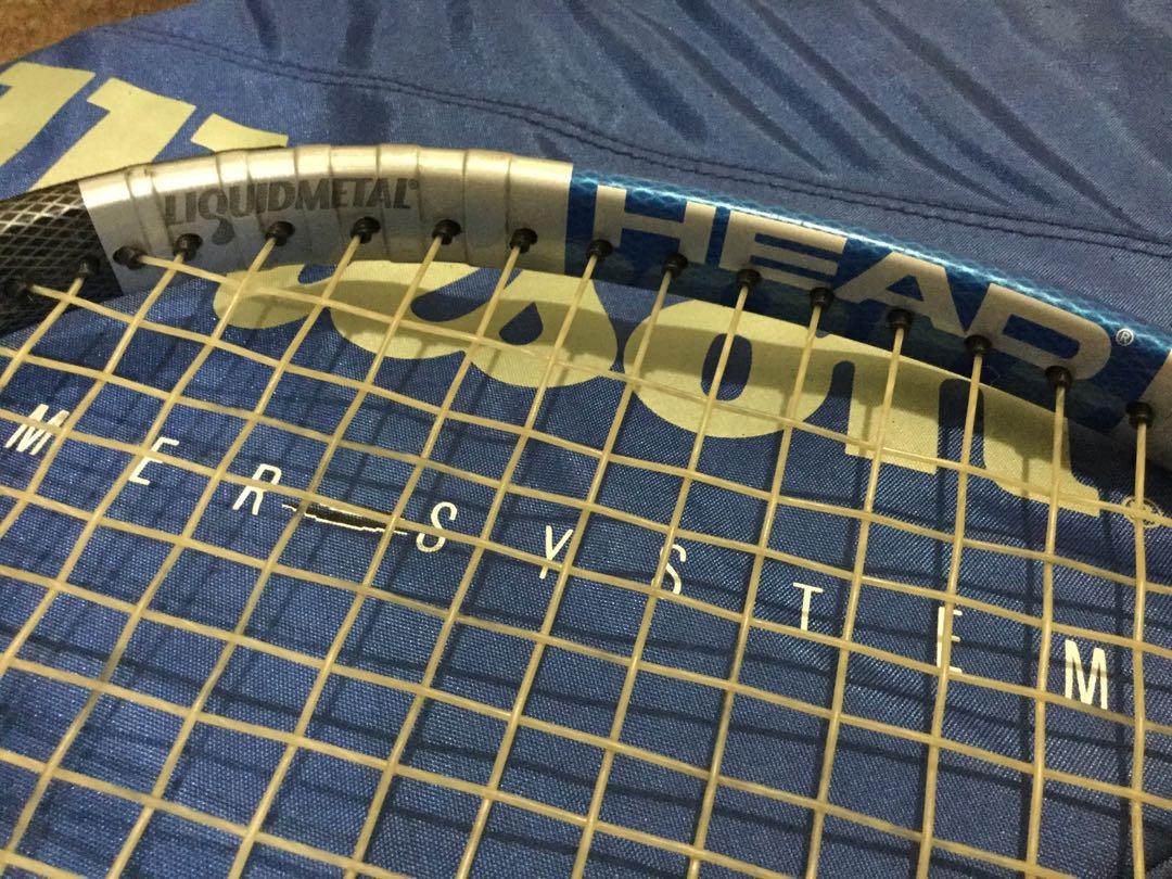 HEAD LIQUID METAL 4 OVERSIZE TENNIS RACKET W/(WILSON CASE), Sports ...