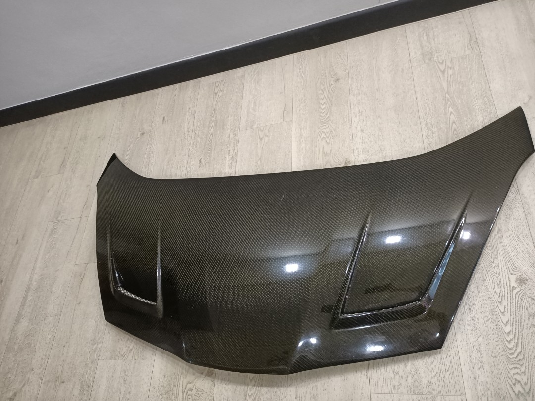 honda fit carbon fibre bonnet, Motorcycles, Motorcycle Accessories on ...
