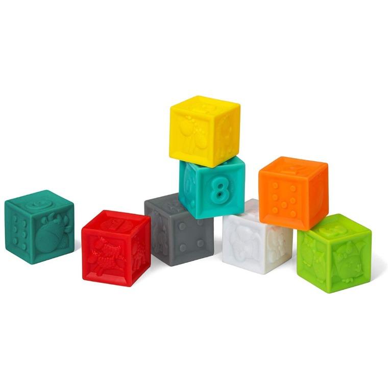 Infantino Squeeze and Stack Block Set, Babies & Kids, Infant Playtime ...